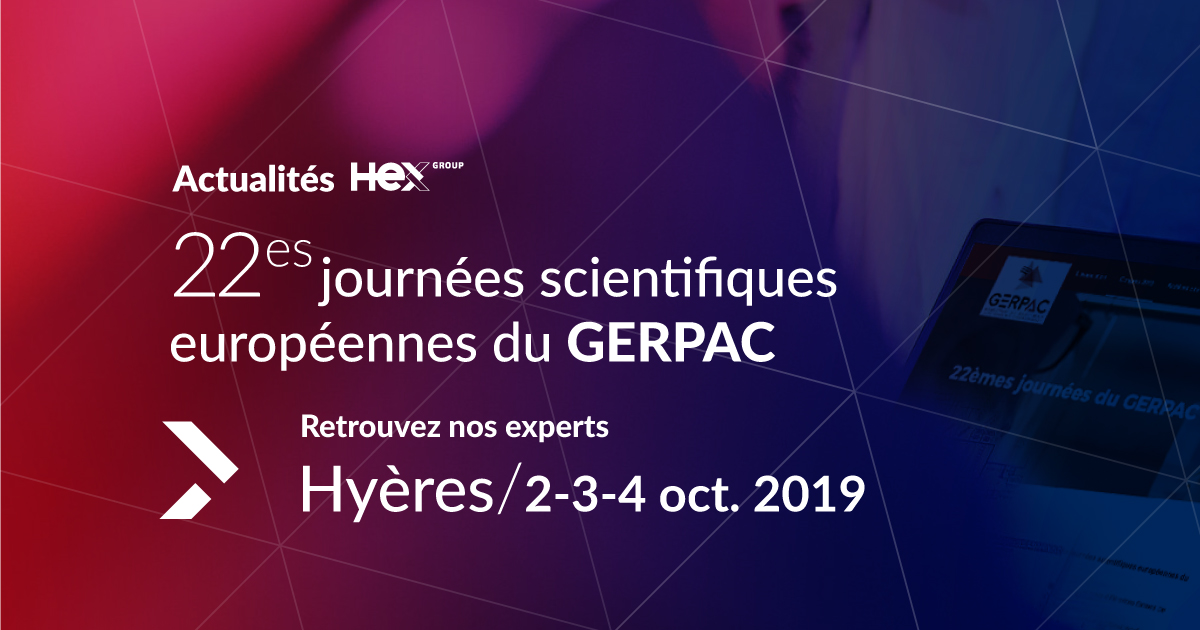 22es journées scientifiques européennes du GERPAC - HeX Group