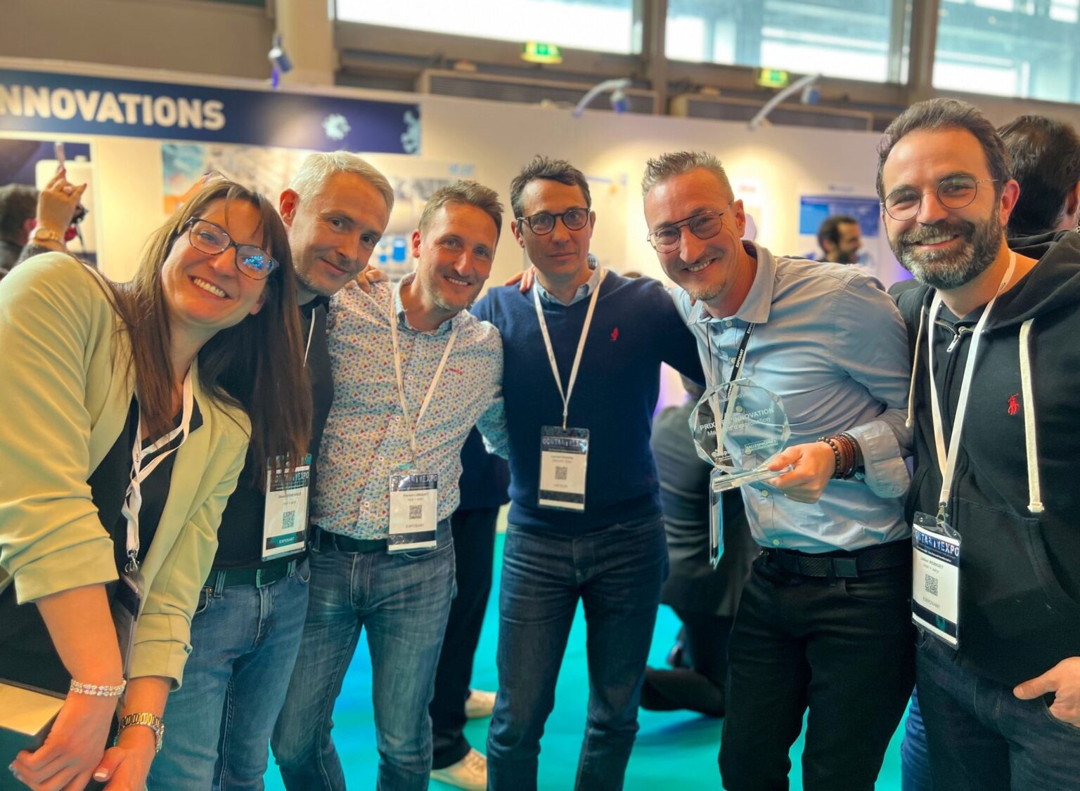 The safyr OPC was congratulated by the jury at ContaminExpo,